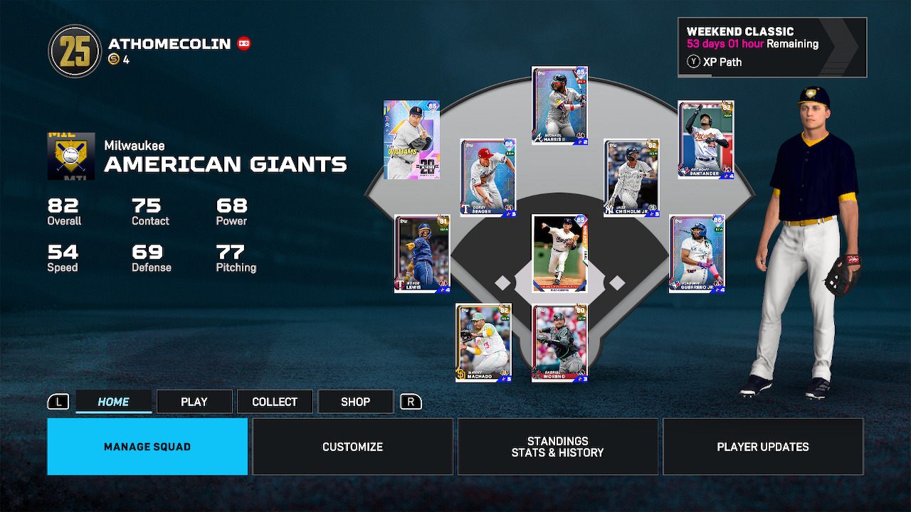 MLB The Show 25 Diamond Dynasty (ダイヤモンドダイナスティ)